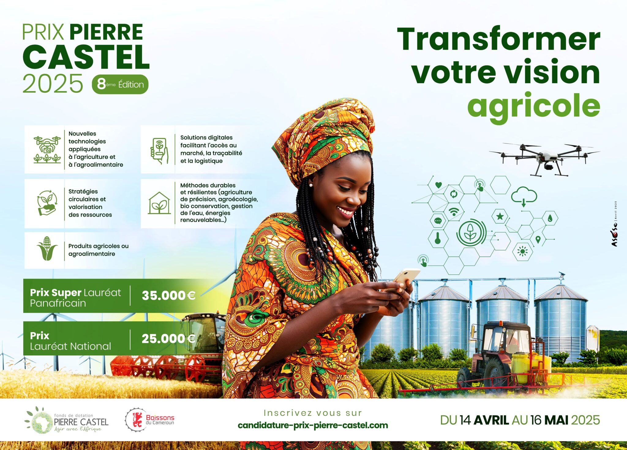 C'est parti pour la 8e édition du Prix Pierre Castel - Boissons du cameroun