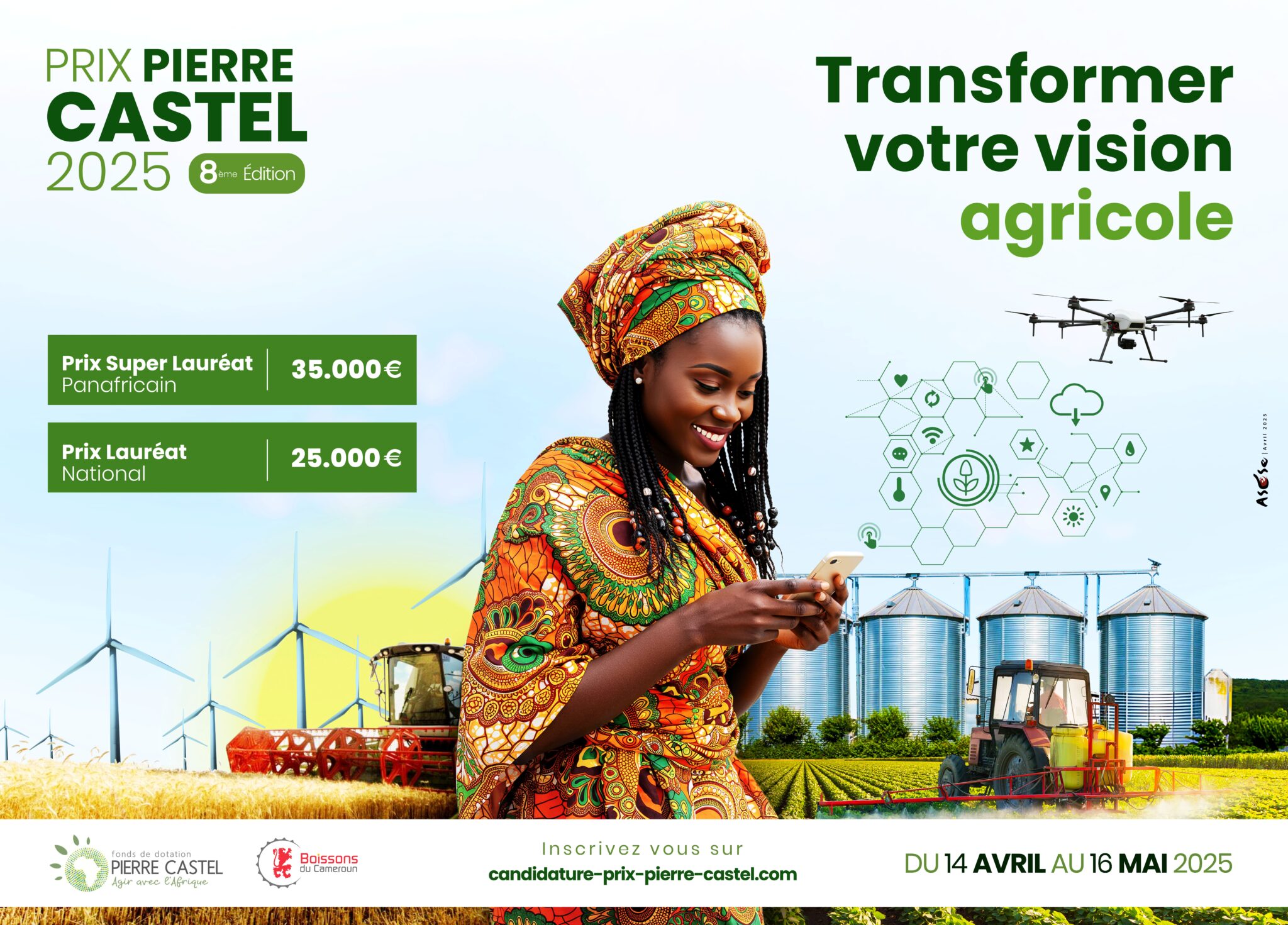 C'est parti pour la 8e édition du Prix Pierre Castel - Boissons du cameroun