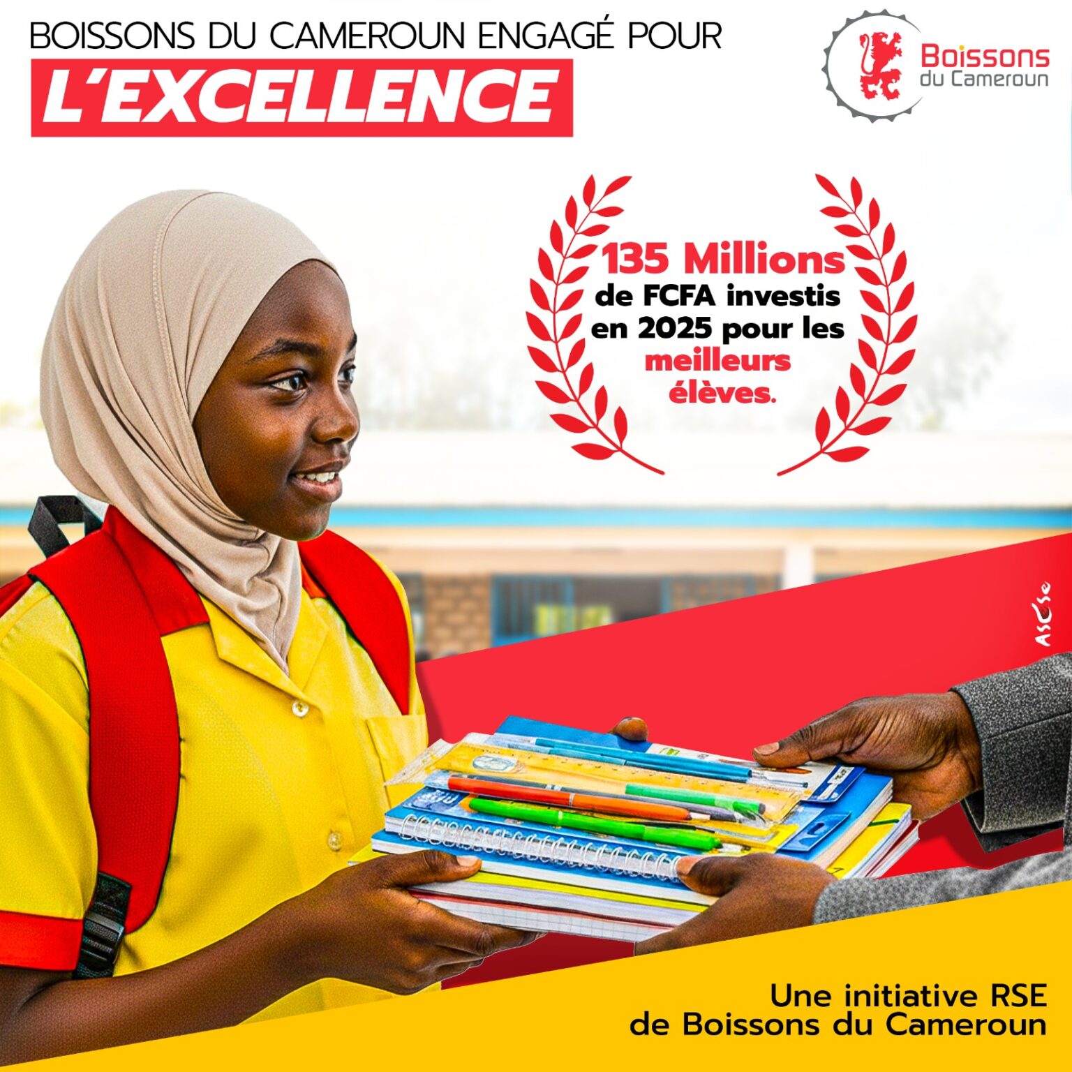 Boissons du Cameroun investit dans l’avenir : 1 000 bourses scolaires ...